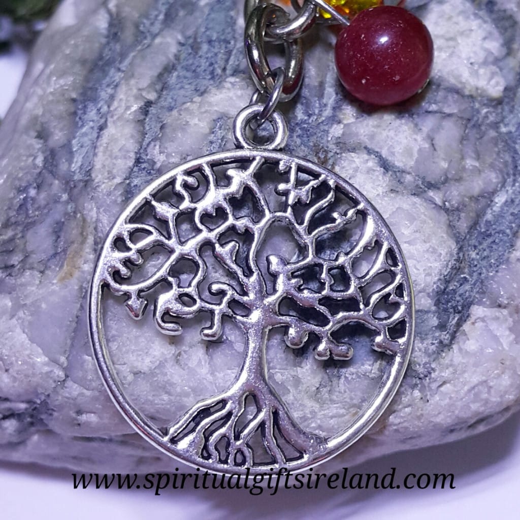 Chakra Keychain Tree Of Life - Spiritual Gifts Ireland